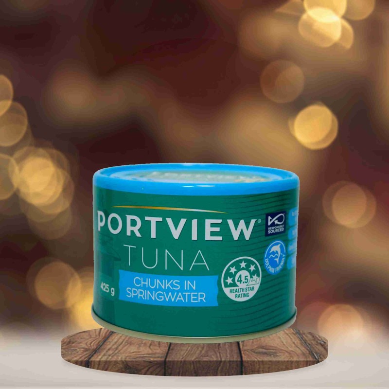 portview tuna chunks in springwater 425g